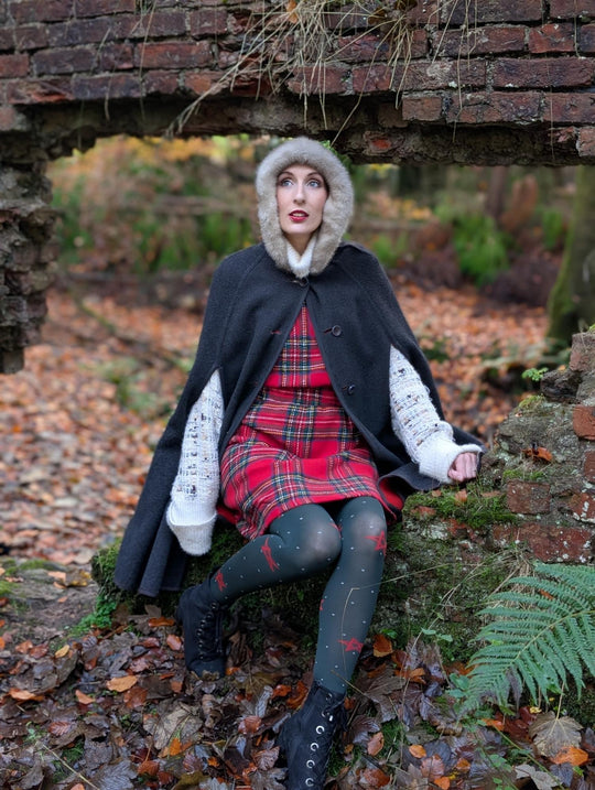 Woodland Magick | Grüne Strumpfhose mit Sternen & Punkten | Snag – Snag ...