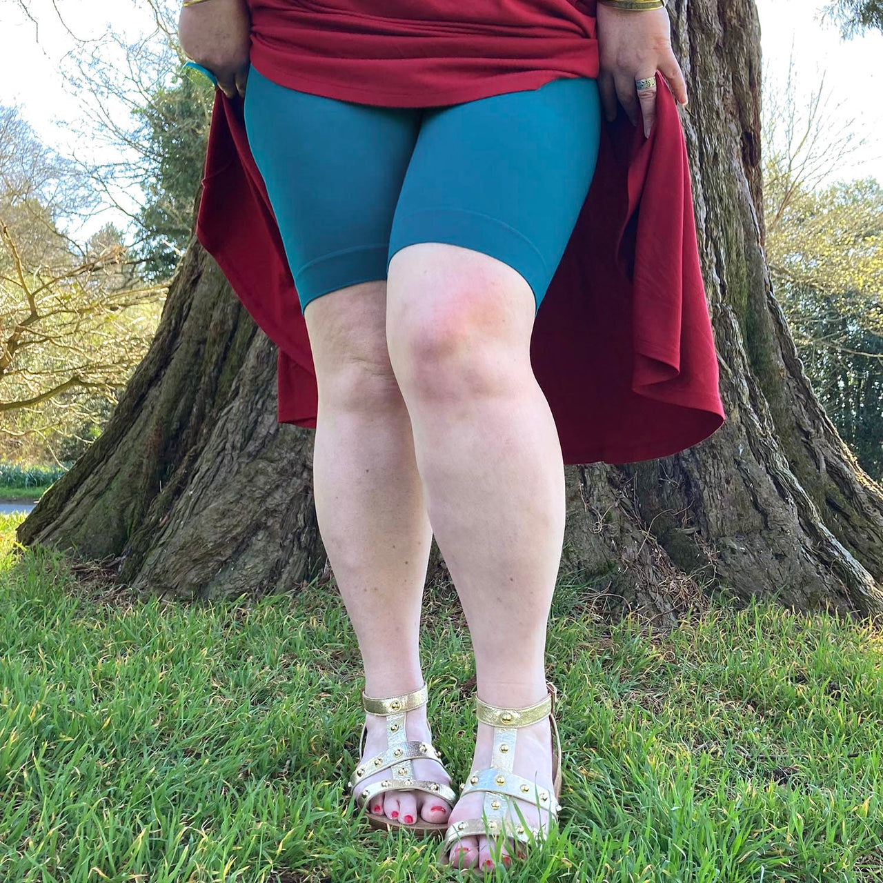 Petrol Blue Chub Rub Shorts – Anti-Chafing – Snag Deutschland